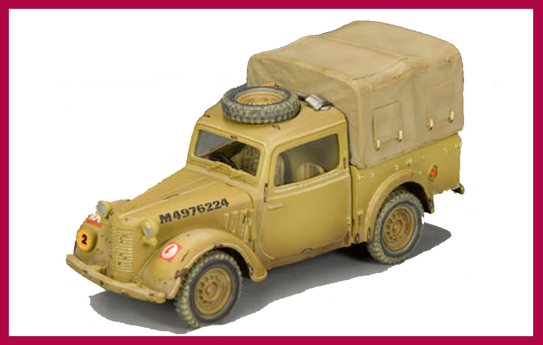 KING AND COUNTRY: EA056 - WWII - AUSTIN TILLY - 8TH ARMY - NEW