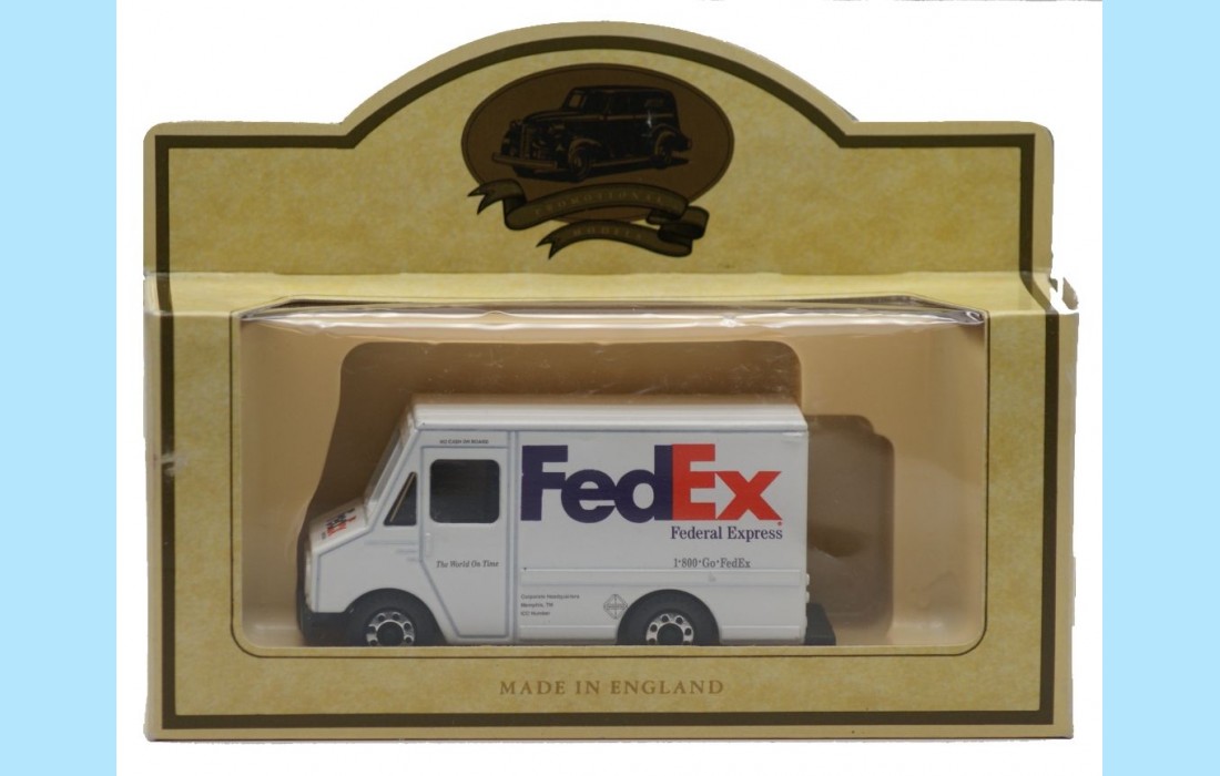 LLEDO: PM117 003 - FORD STEP TRUCK - FEDEX - MINT - BOXED