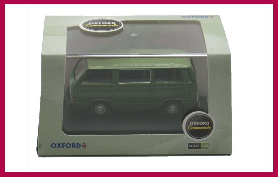 OXFORD: 76T25005 - VW T25 BUS - TWO-TONE GREEN - NEW