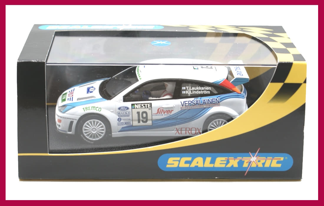 SCALEXTRIC: C2343 - FORD FOCUS WRC - 'NO.19' - VERY GOOD